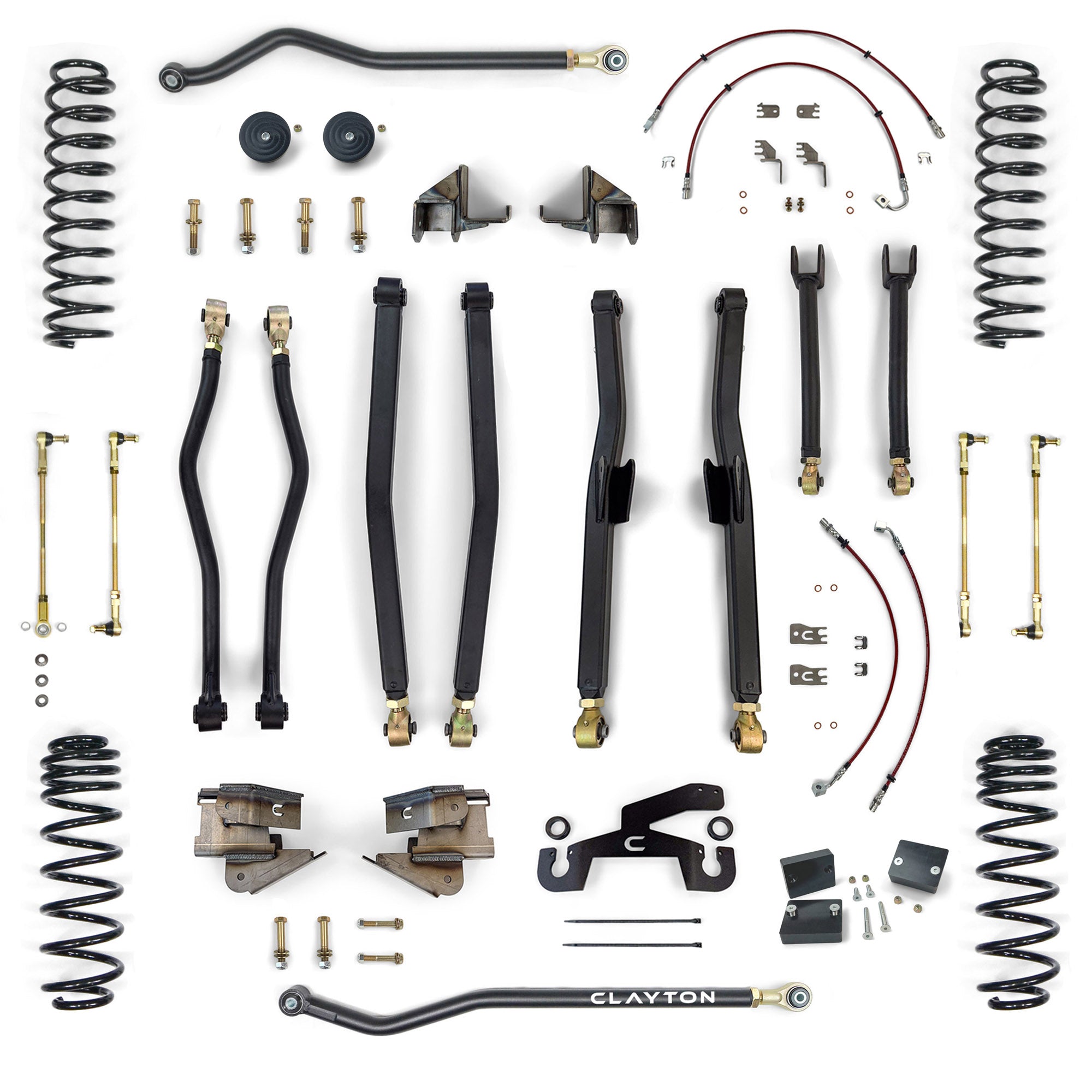 Jeep Wrangler *392* Premium 3.5" Long Arm Lift Kit (2021+, JL ...