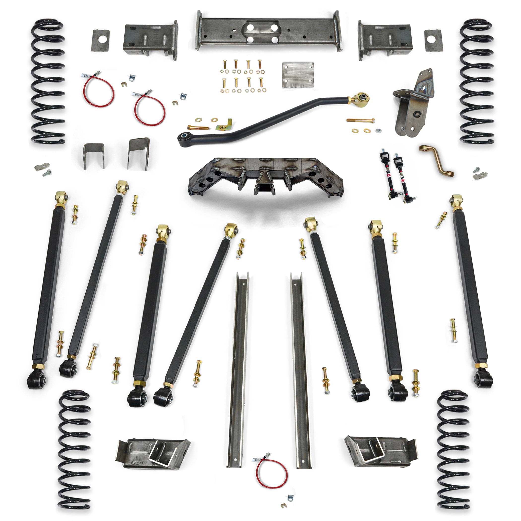 Jeep Grand Cherokee 7.0" Pro Series 3 Link Long Arm Lift Kit (1996-199 ...